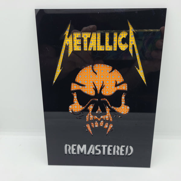 Metallica Remastered Custom Speaker Frames Modfather Pinball Mods