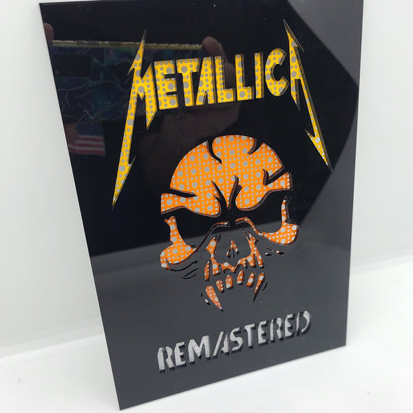 Metallica Remastered Custom Speaker Frames Modfather Pinball Mods