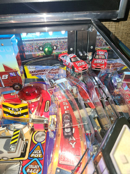Nascar Interactive Playfield Dale Earnhardt Jr Car Modfather Pinball