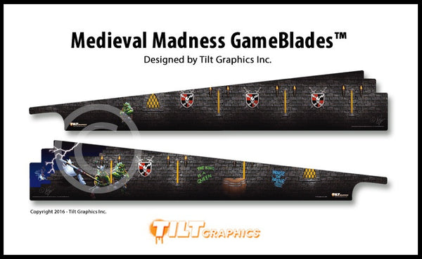 Medieval Madness Pinball Gameblades™ Modfather Pinball Mods