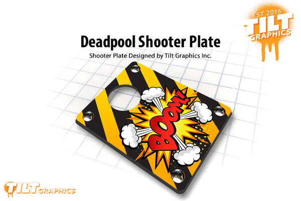 Deadpool Shooter Plate Modfather Pinball Mods