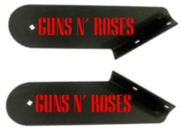 Guns N Roses Hinge Decals Red Modfather Pinball Mods