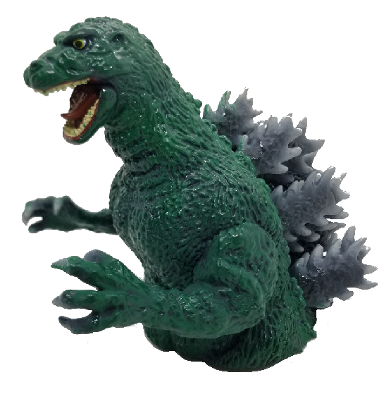 Godzilla Playfield Toy Green Large Modfather Pinball Mods