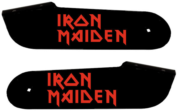Iron Maiden Hinge Decals Red Modfather Pinball Mods