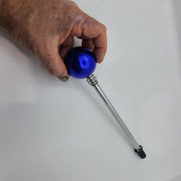Blue Aluminum Shooter Rod – Modfather Pinball Mods