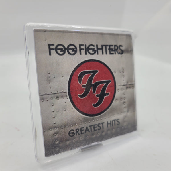 Foo Fighters Playfield Album Plaque Greatest Hits – Modfather Pinball Mods