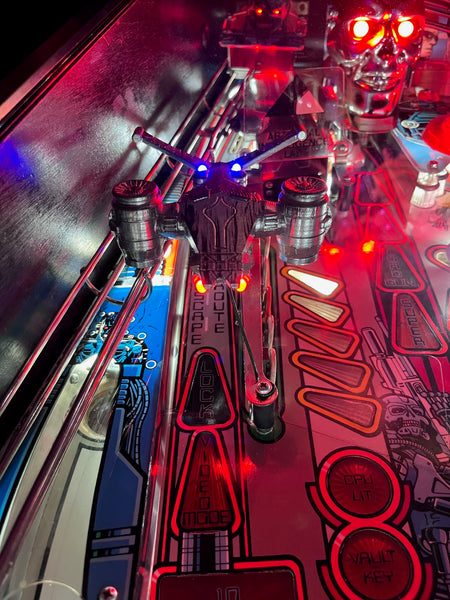 Terminator 2 Interactive Hunter Ship – Modfather Pinball Mods
