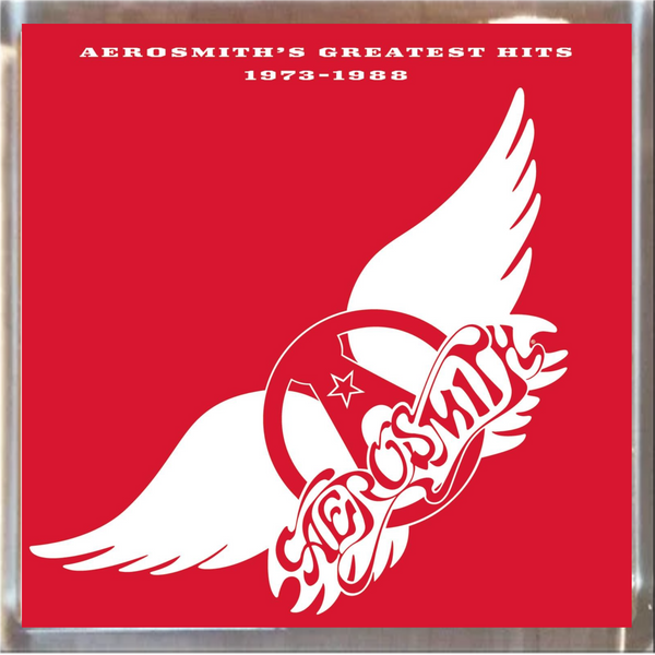 Aerosmith Playfield Album Plaque-Greatest Hits – Modfather Pinball Mods