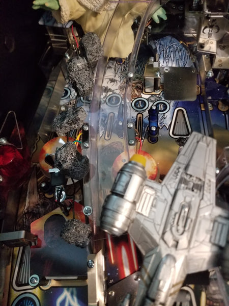 Black Hole Playfield Asteroids – Modfather Pinball Mods