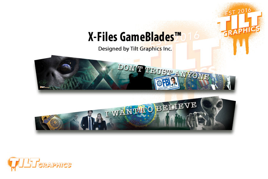 X-files Pinball GameBlades™ – Modfather Pinball Mods