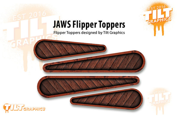 Jaws Flipper Decals – Modfather Pinball Mods