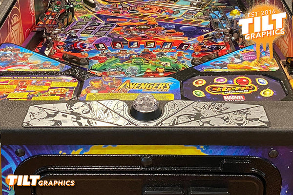 Avengers Infinity Quest Lockdown Bar Accents – Modfather Pinball Mods