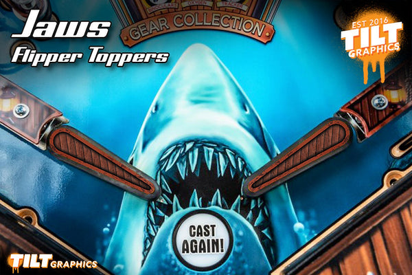 Jaws Flipper Decals – Modfather Pinball Mods