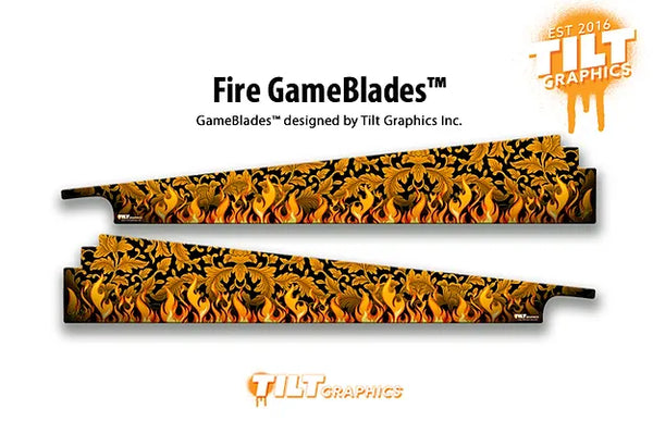 Fire Pinball GameBlades™ – Modfather Pinball Mods