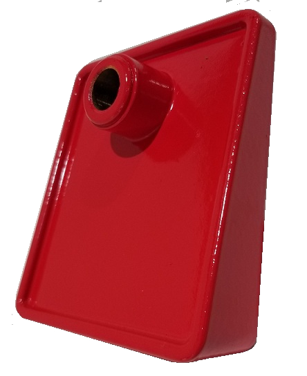 Funhouse Red Custom Painted Shooter Housing – Modfather Pinball Mods