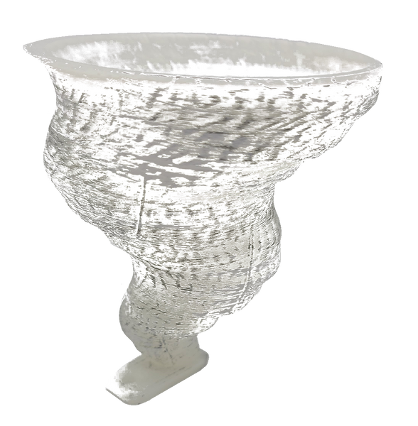 Twister Playfield Tornado White – Modfather Pinball Mods