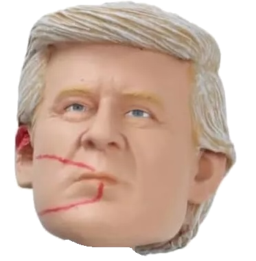 Trump Character Shooter "Keep Fighting!" – Modfather Pinball Mods