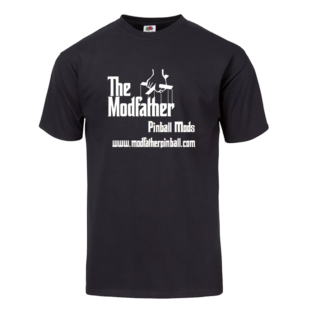 The Modfather T-Shirt – Modfather Pinball Mods