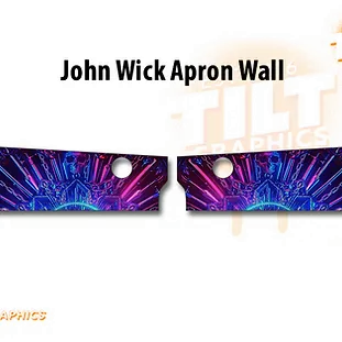 John Wick Apron Wall Accent™ – Modfather Pinball Mods