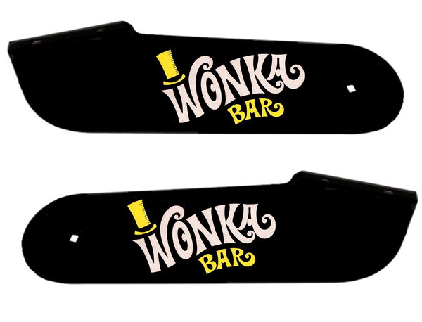Willy Wonka Hinge Decals "Wonka Bar" – Modfather Pinball Mods