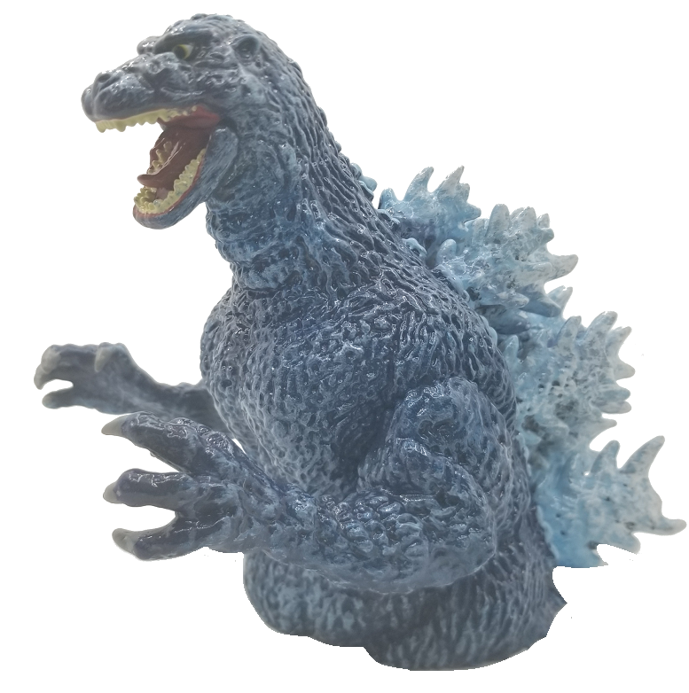 Godzilla Playfield Toy Blue Large – Modfather Pinball Mods