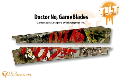 James Bond GameBlades™ – Modfather Pinball Mods