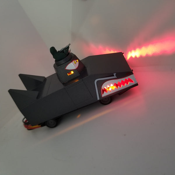 James Bond Playfield Interactive Dragon tank – Modfather Pinball Mods