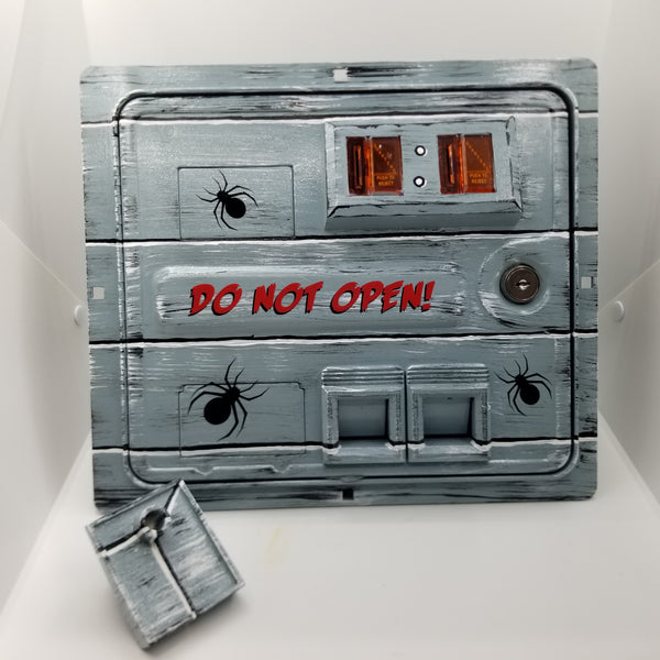 Scared Stiff Custom Painted Coin Door – Modfather Pinball Mods