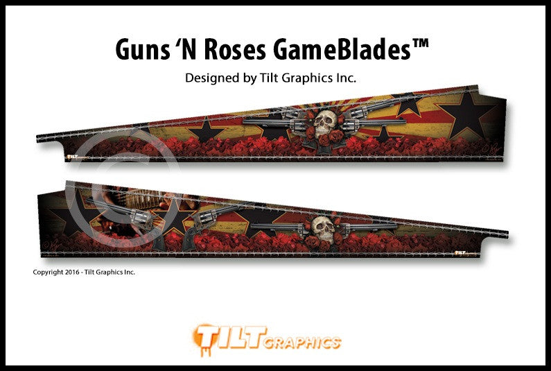 Guns N' Roses Pinball GameBlades™ – Modfather Pinball Mods
