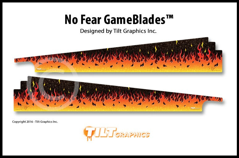 No Fear Pinball GameBlades™ – Modfather Pinball Mods