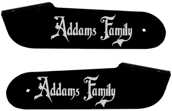 Addams Family Hinge Decals "Silver" – Modfather Pinball Mods