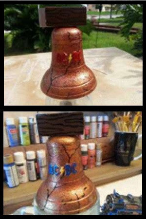 ACDC Custom Painted Bell ( Paint Job Only ) – Modfather Pinball Mods