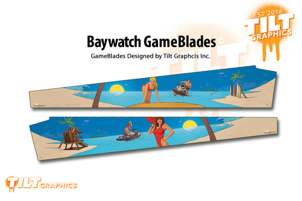 Baywatch Pinball GameBlades™ – Modfather Pinball Mods