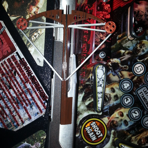 TWD Cross Bow Custom Painted – Modfather Pinball Mods