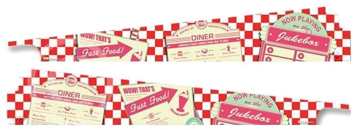 Diner Pinball GameBlades™ – Modfather Pinball Mods