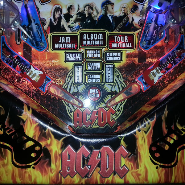 Led Zeppelin Playfield Guitars – Modfather Pinball Mods