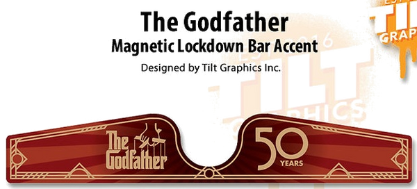 The Godfather Lockdown Bar Accent – Modfather Pinball Mods