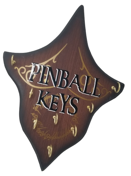 Personalized Pinball Key Rack – Modfather Pinball Mods