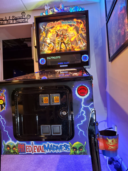 Medieval Madness PinCup Premium Blue/Red – Modfather Pinball Mods