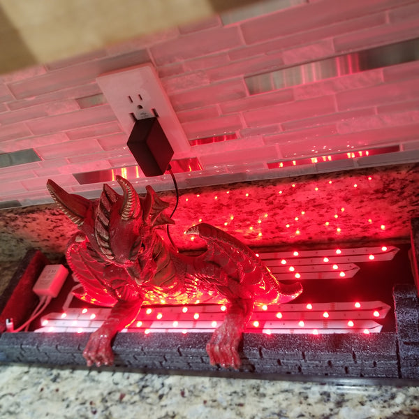 Medieval Madness Dragon Topper – Modfather Pinball Mods