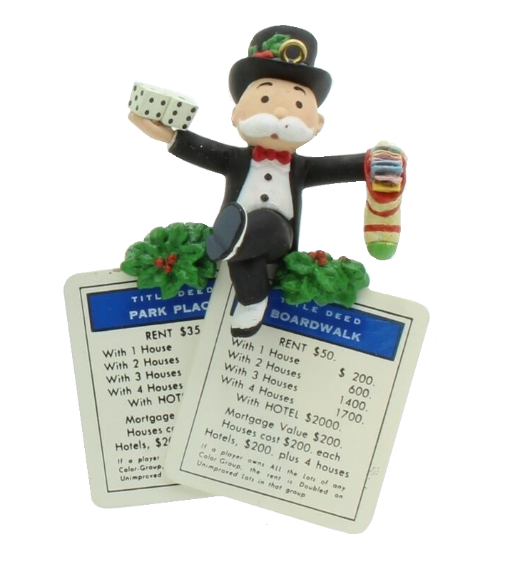 Monopoly Playfield Character Mr. Monopoly with Cards – Modfather ...