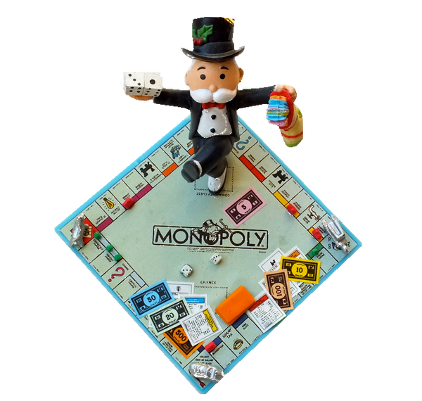 Monopoly Playfield Character Mr. Monopoly with Board – Modfather ...