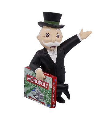 Monopoly Playfield Character Mr. Monopoly – Modfather Pinball Mods