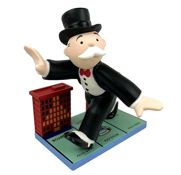 Monopoly Playfield Character Mr. Monopoly – Modfather Pinball Mods