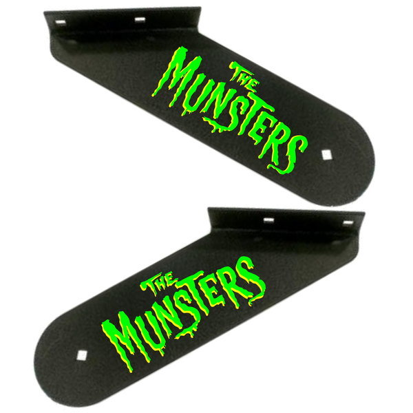Munsters Hinge Decals "Green/Yellow" – Modfather Pinball Mods
