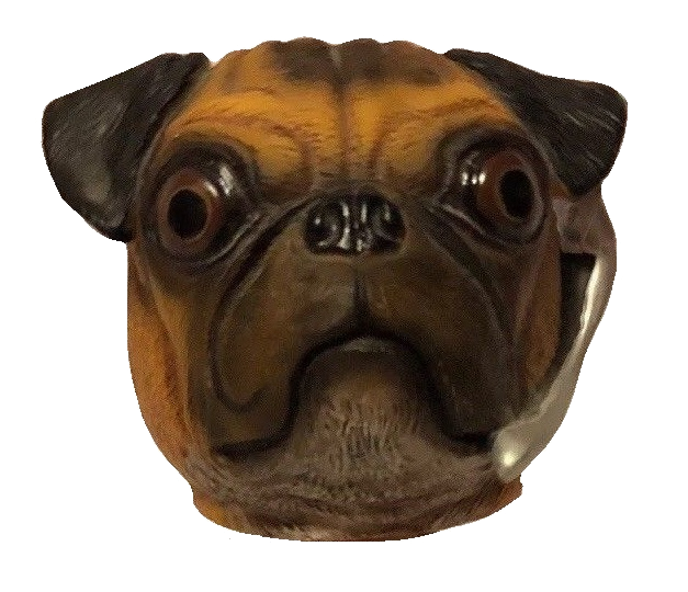 Character Head Shooter Dog "Pug" – Modfather Pinball Mods