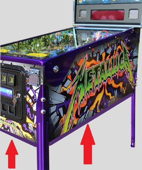 Cabinet Trim Kit Purple – Modfather Pinball Mods