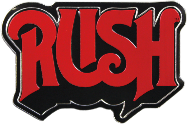 Rush Coin Door Metal Decal – Modfather Pinball Mods