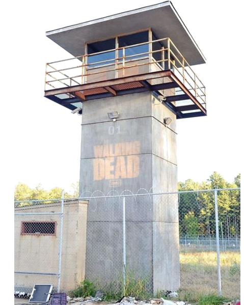 Walking Dead Custom Painted Tower – Modfather Pinball Mods
