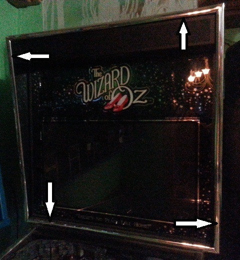 Back Box Red Trim for Williams – Modfather Pinball Mods